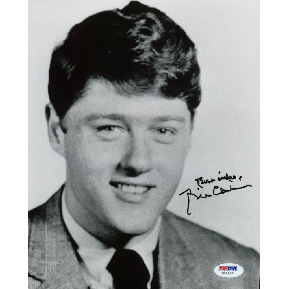 Bill Clinton Signed 8x10 Photo (PSA) | Pristine Auction