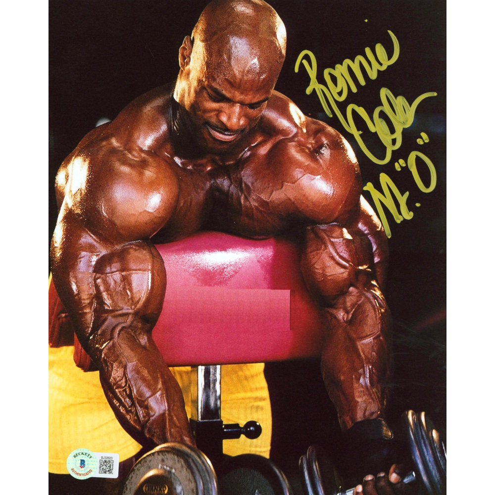 Ronnie Coleman Signed 8x10 Photo Inscribed "Mr. O" (Beckett) | Pristine ...