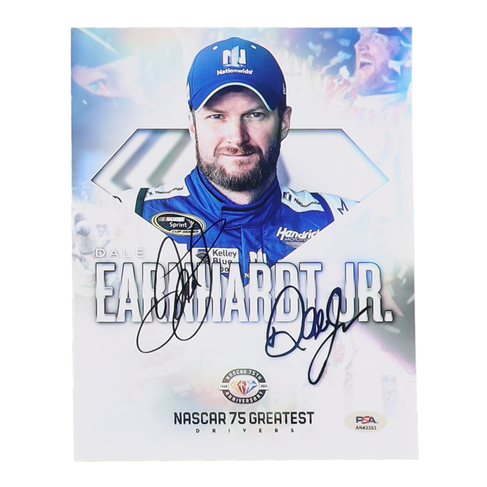 Dale Earnhardt Jr. Signed NASCAR 8x10 Photo (PSA) | Pristine Auction