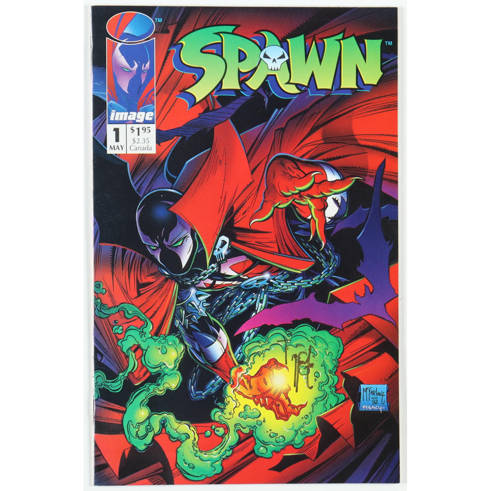 Todd McFarlane Signed 1992 "Spawn" Issue #1 Image Comic Book (Beckett) | Pristine Auction