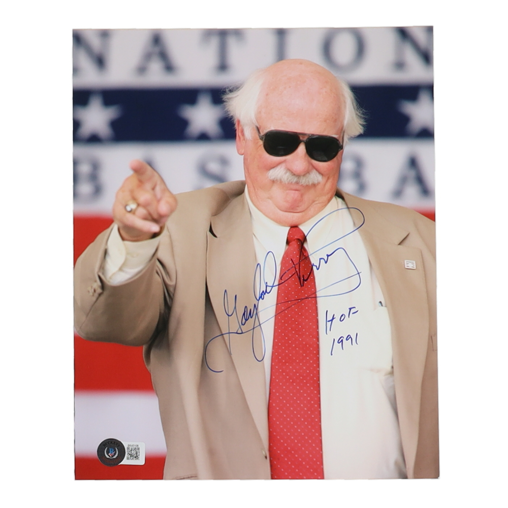 Gaylord Perry Signed 8x10 Photo Inscribed "HOF 1991" (Beckett ...