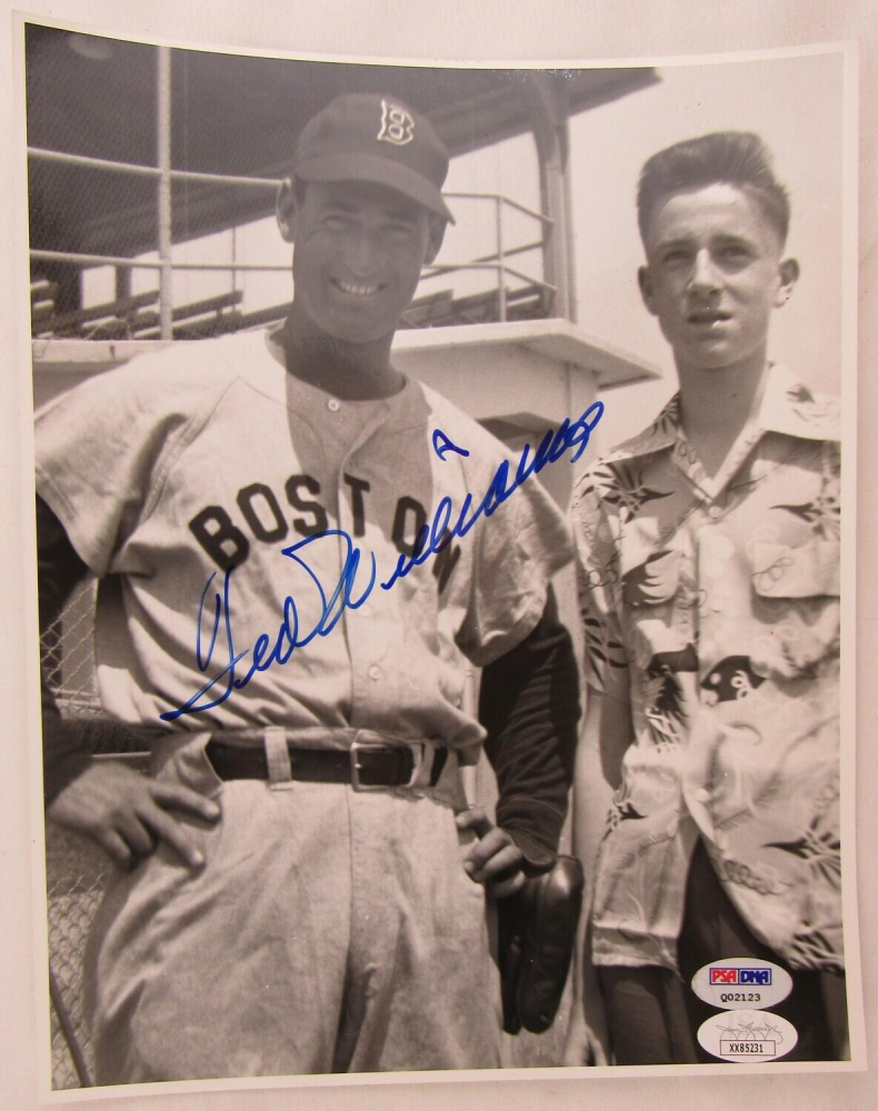 Ted Williams Signed Red Sox 8x10 Photo (JSA) | Pristine Auction