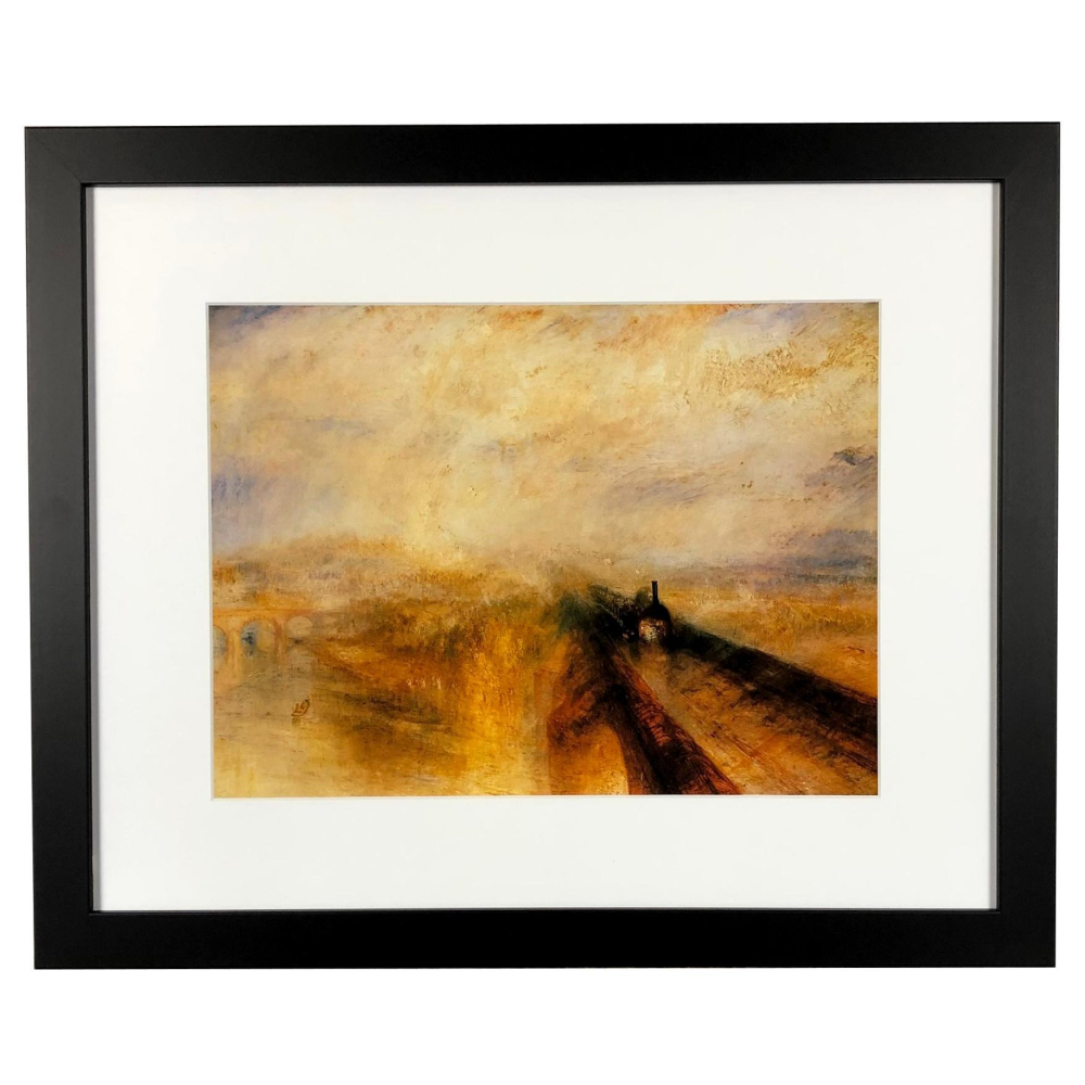 J. M. W. Turner "Rain, Steam and Speed Great Western Railway" Custom ...