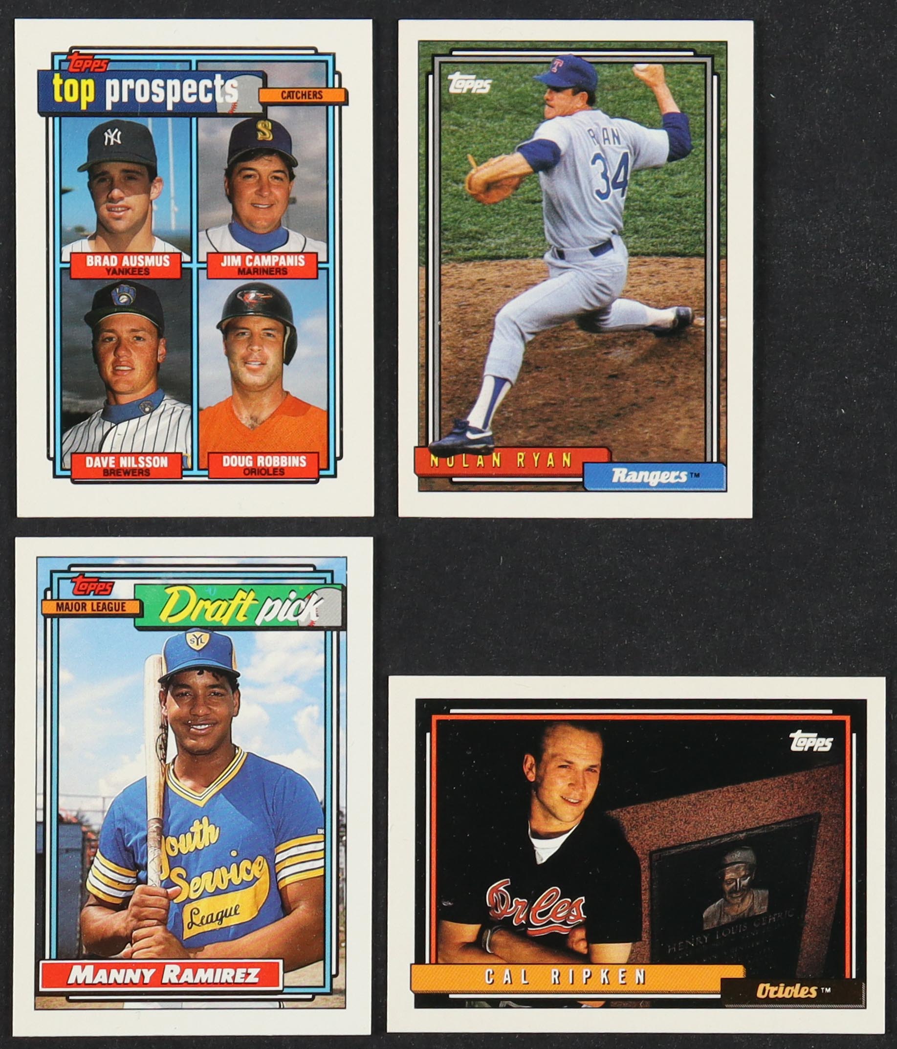 1992 Topps Baseball Complete Set of (792) Cards with Manny Ramirez #156 ...
