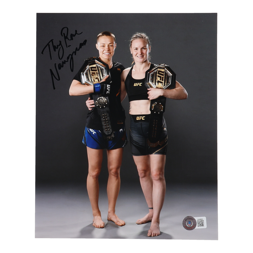 "Thug" Rose Namajunas Signed UFC 8x10 Photo (Beckett) | Pristine Auction