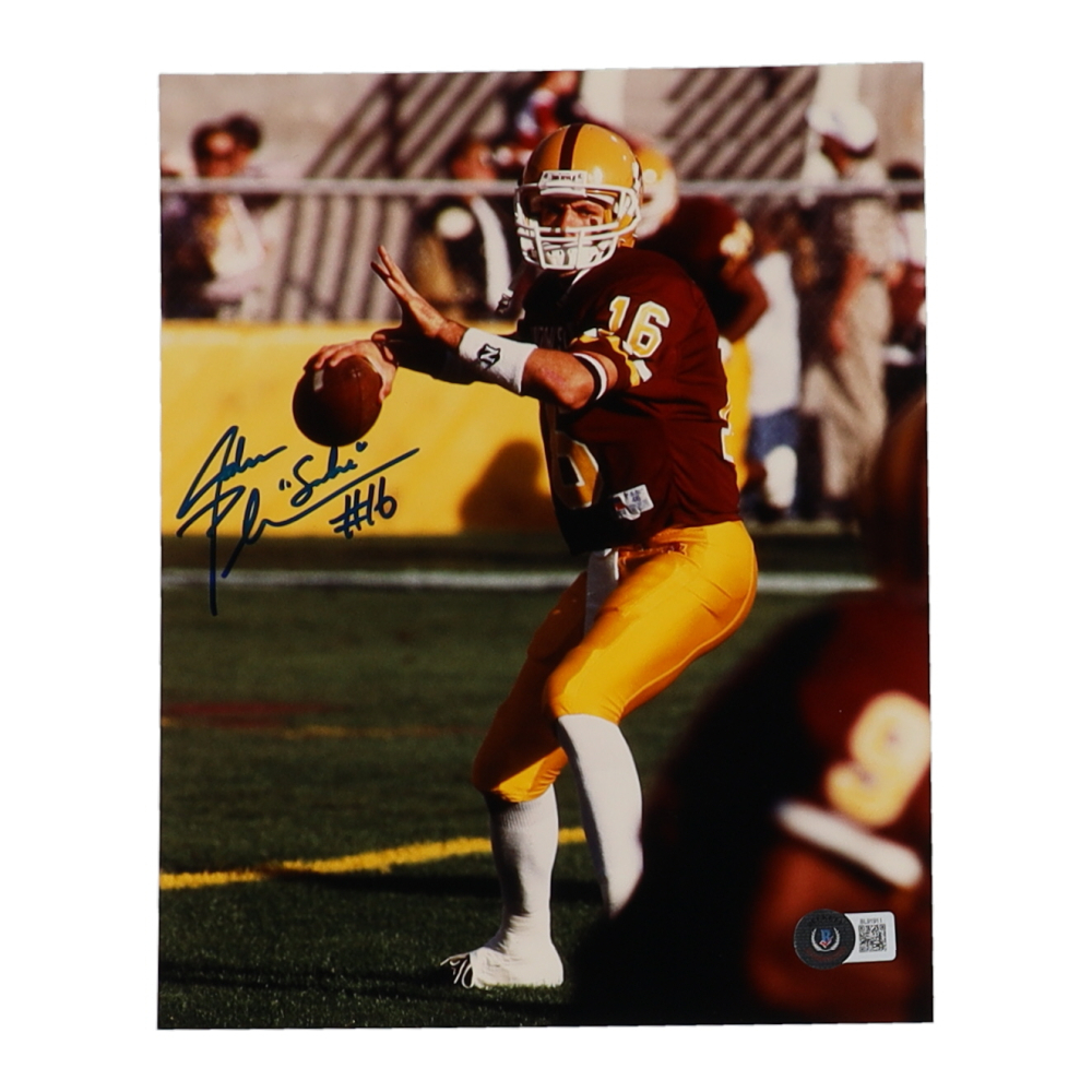 Jake Plummer Signed Arizona State Sun Devils 8x10 Photo Inscribed ...