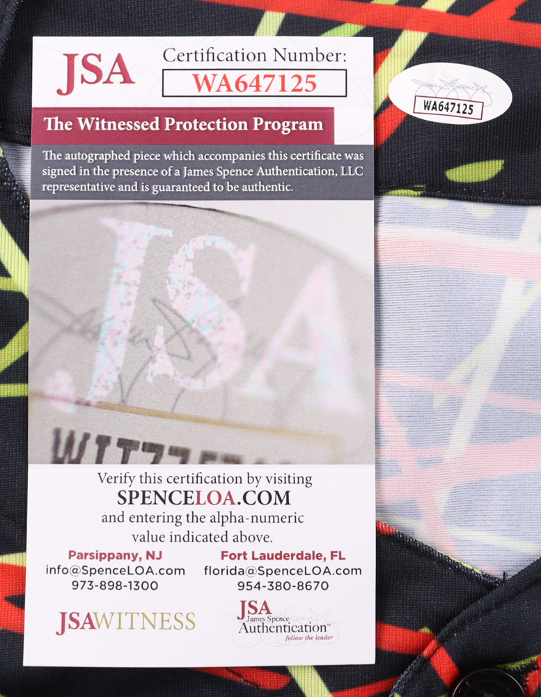 Brian Knobbs & Jerry Sags Signed Jersey Inscribed "Nasty Boys" (JSA ...