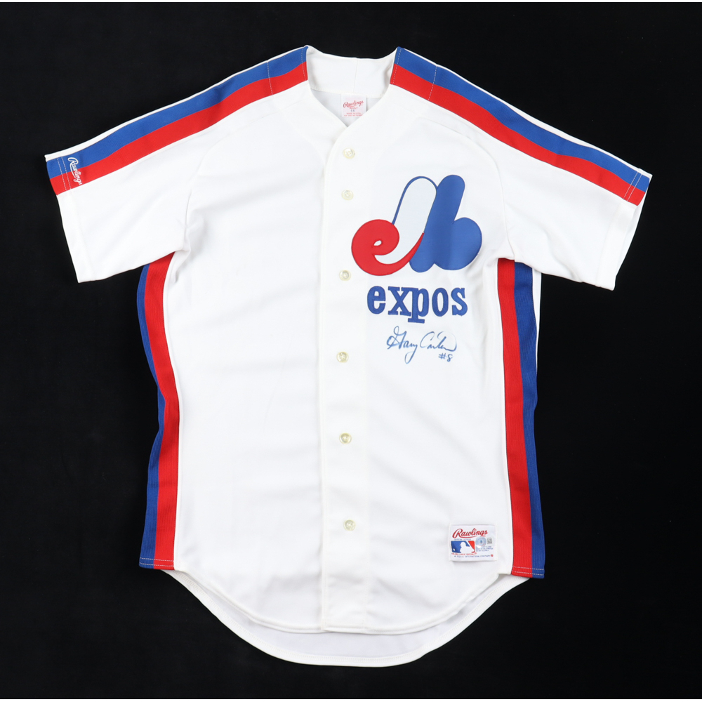 Gary Carter Signed Expos Jersey (Beckett) | Pristine Auction