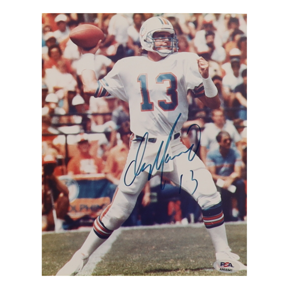 Dan Marino Signed Dolphins 8x10 Photo (PSA) | Pristine Auction
