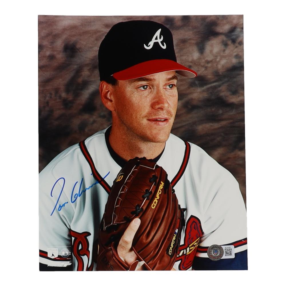 Tom Glavine Signed Braves 8x10 Photo (Beckett) | Pristine Auction