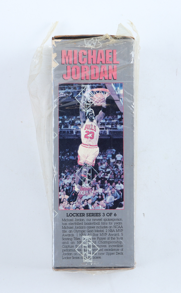 1991 Upper Deck NBA Michael Jordan Locker Series 3 Box with (7) Packs ...