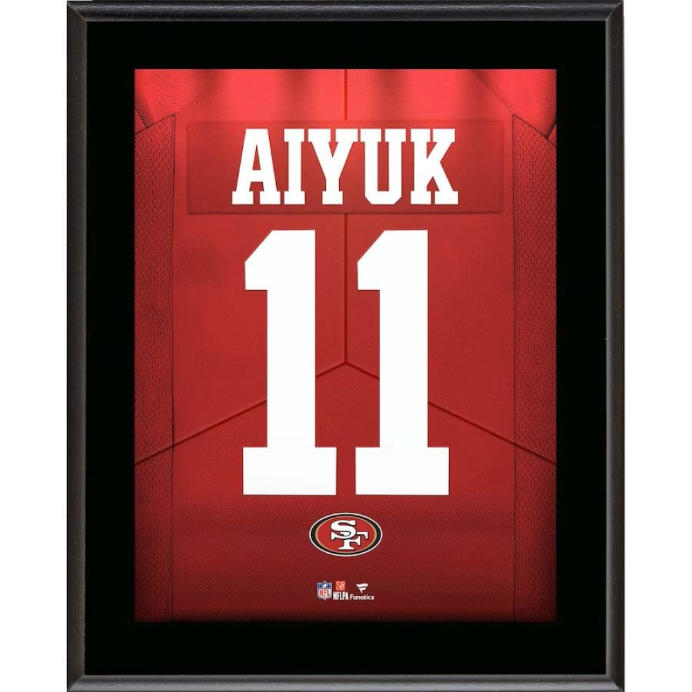 Brandon Aiyuk 49ers Jersey Number Plaque | Pristine Auction