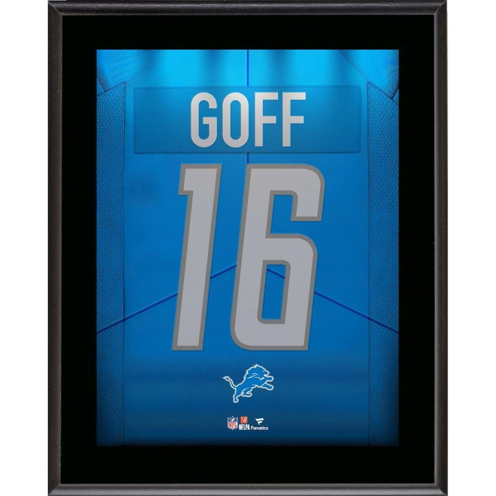 Jared Goff Lions Jersey Number Plaque | Pristine Auction