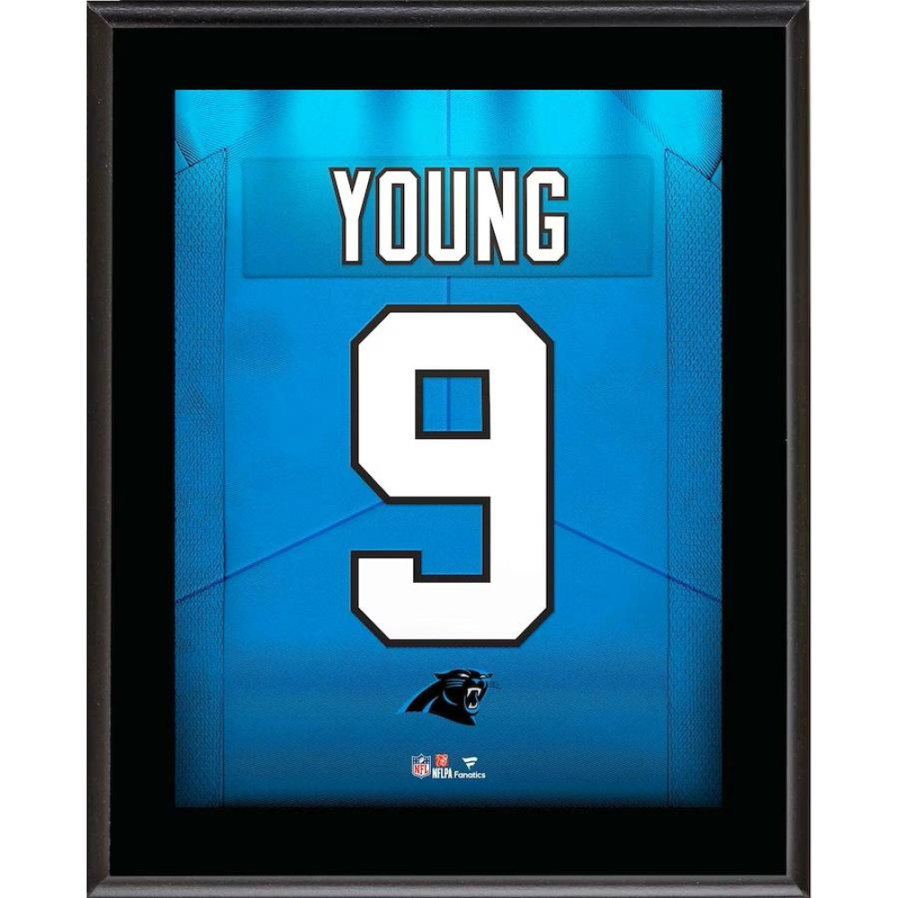 Bryce Young Panthers Jersey Number Plaque Display | Pristine Auction