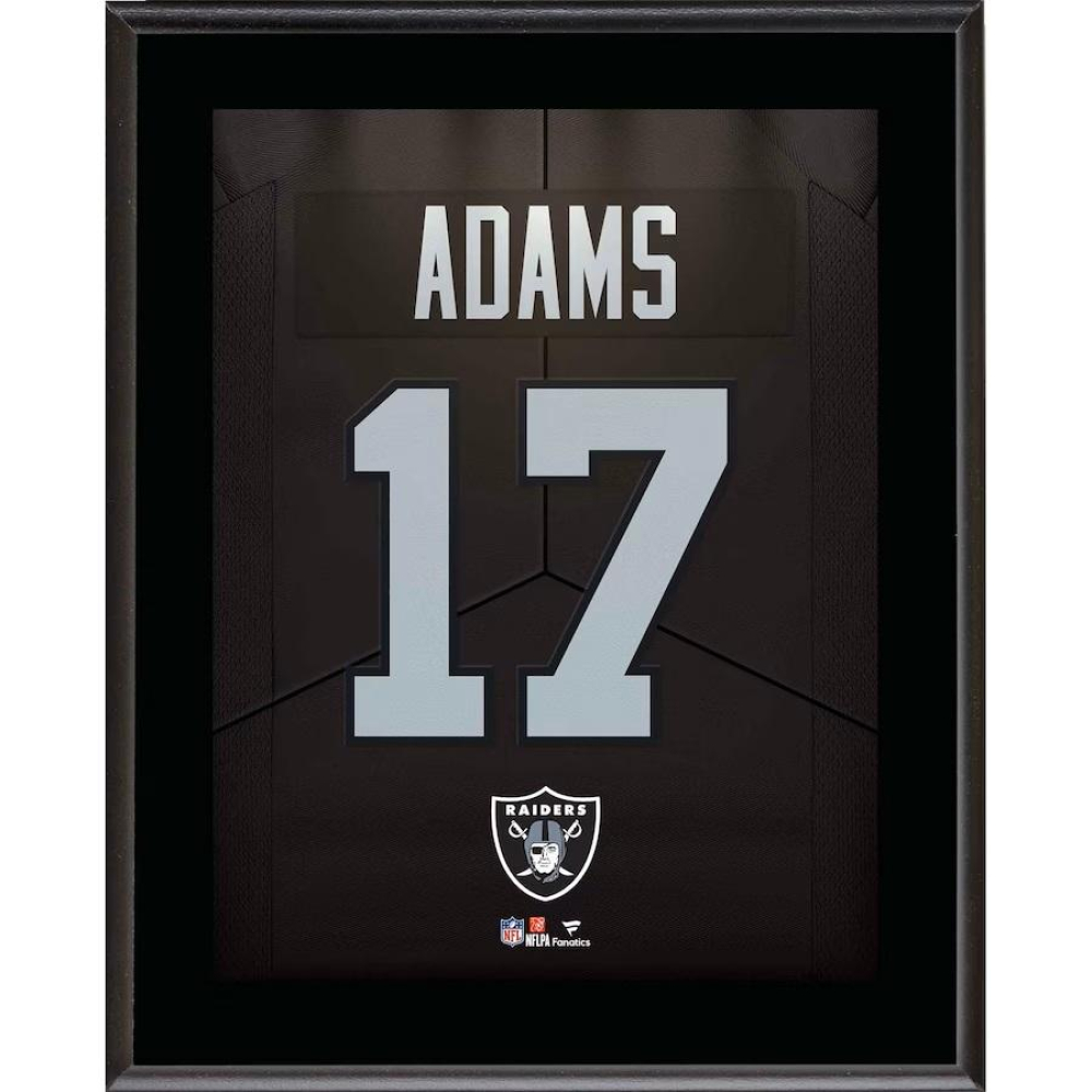 Davante Adams Raiders Jersey Number Plaque | Pristine Auction