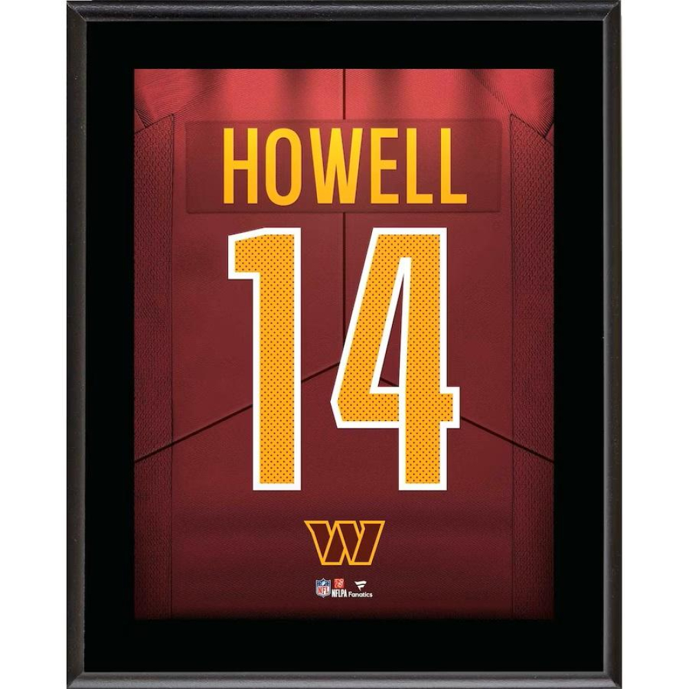 Sam Howell Commanders Jersey Number Plaque | Pristine Auction