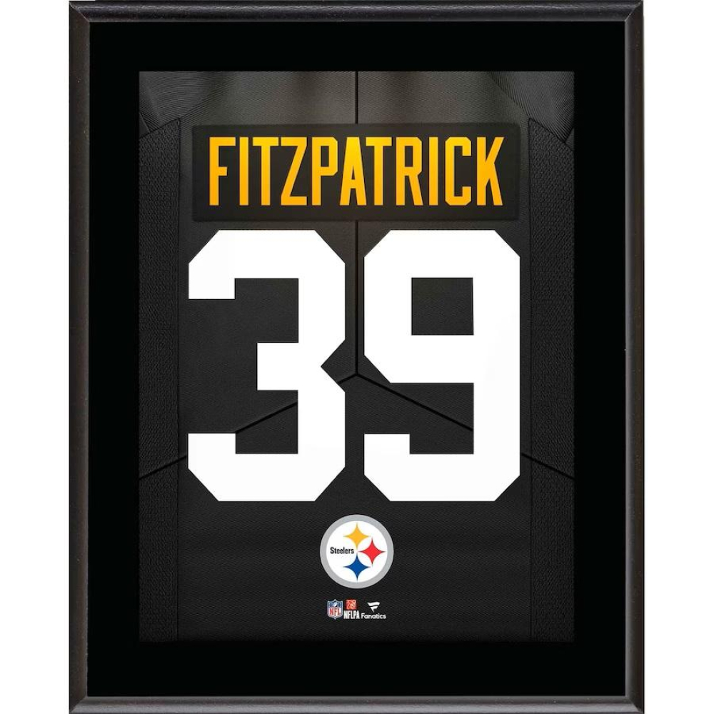 Minkah Fitzpatrick Steelers Jersey Number Plaque | Pristine Auction