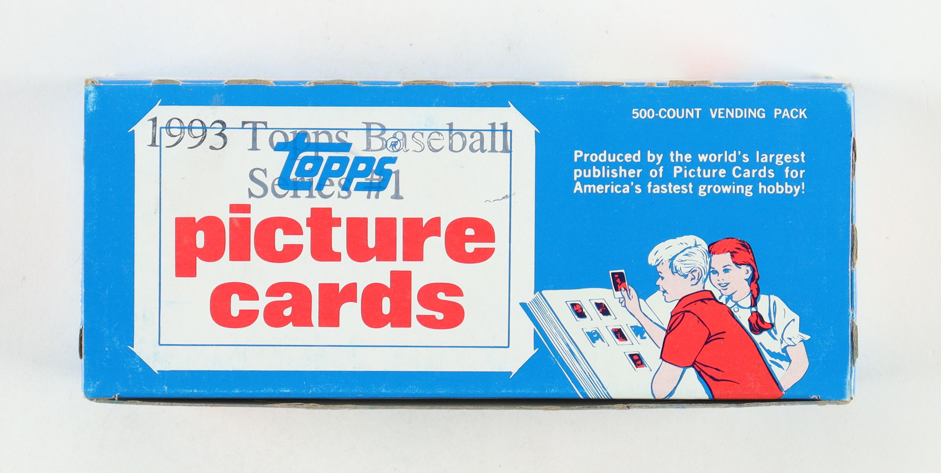 1993 Topps Baseball Series 1 Picture Cards Vending Box of (500) Cards ...