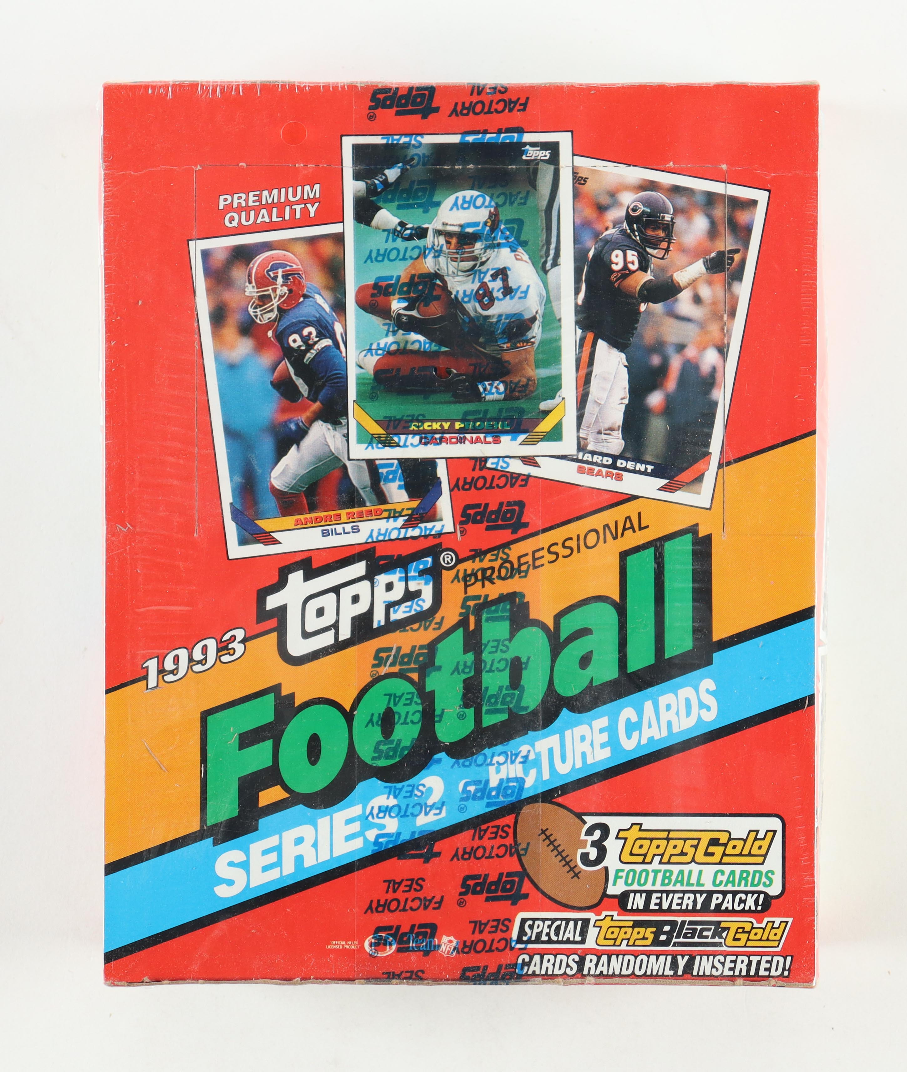 1993 Topps Series 2 Football Jumbo Box With (24) Packs | Pristine Auction