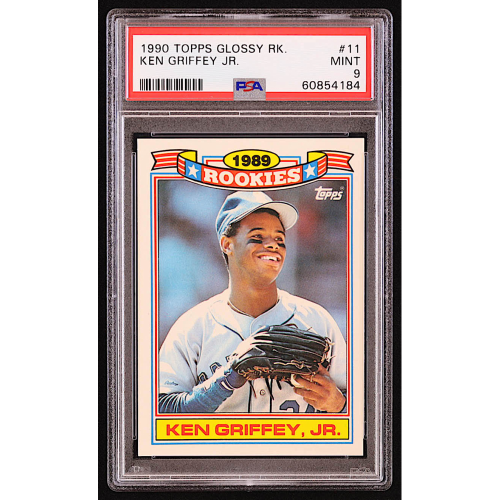 Ken Griffey Jr. 1990 Topps Rookies #11 (PSA 9) | Pristine Auction
