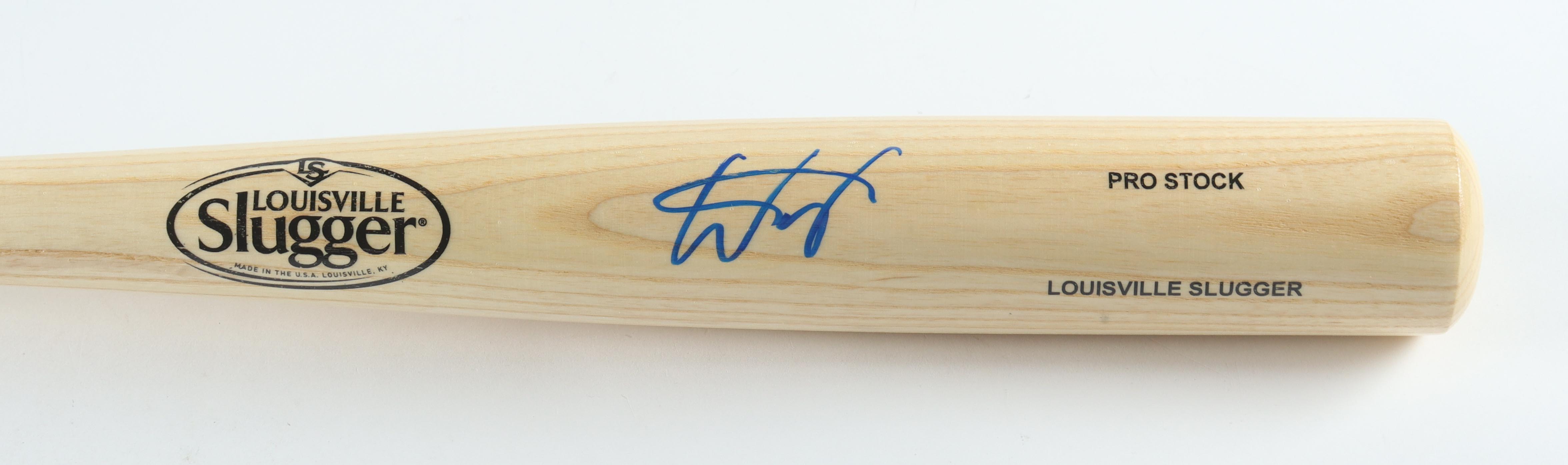 Wander Franco Signed Louisville Slugger Baseball Bat (JSA) | Pristine ...