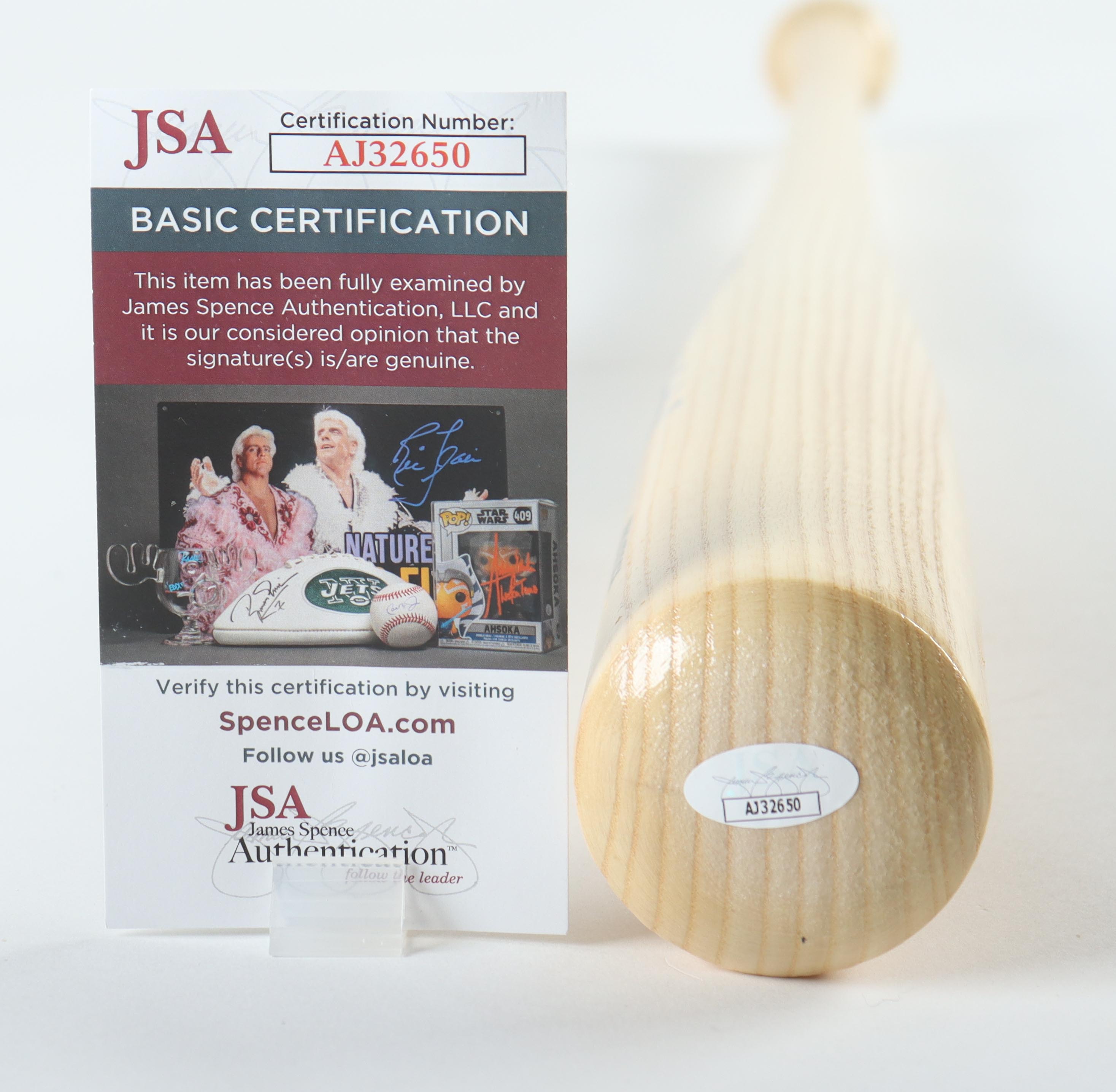 Wander Franco Signed Louisville Slugger Baseball Bat (JSA) | Pristine ...