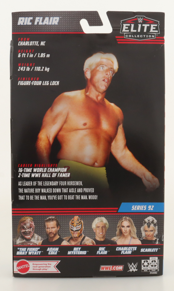 Ric Flair Signed WWE Elite Collection Action Figure (JSA) | Pristine Auction