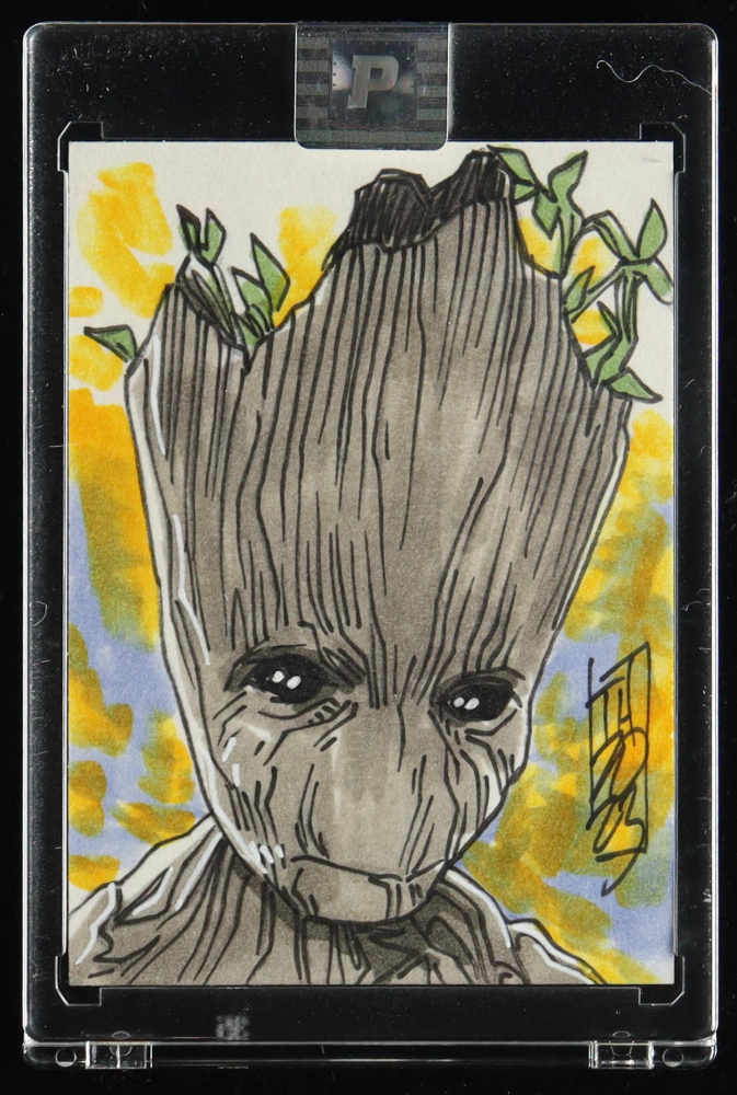 Groot | Guardians of the Galaxy | Marvel Comics | Original Art Sketch ...