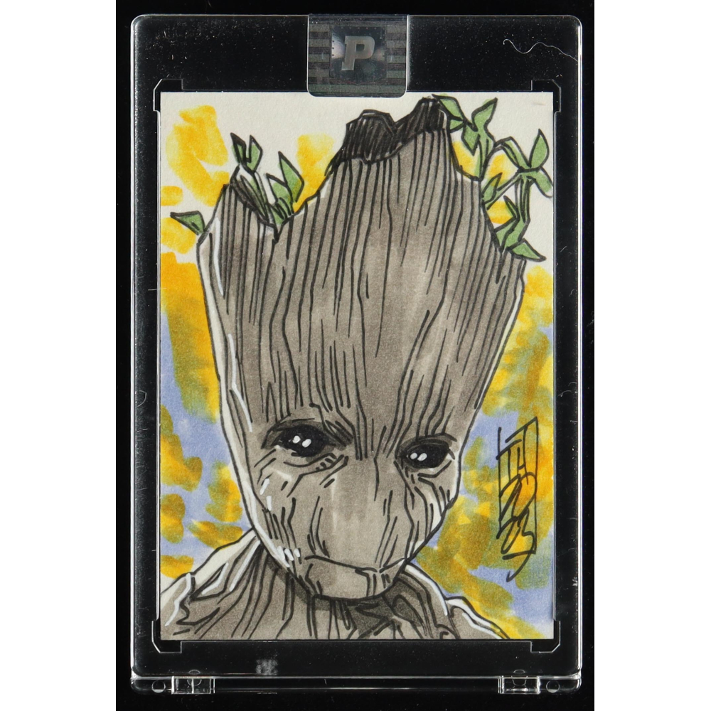 Groot | Guardians of the Galaxy | Marvel Comics | Original Art Sketch ...