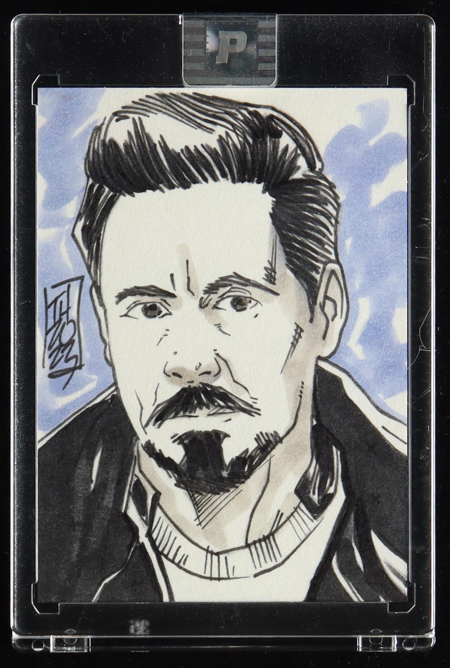Tony Stark | Iron Man | Marvel Comics | Original Art Sketch Card by Tom ...