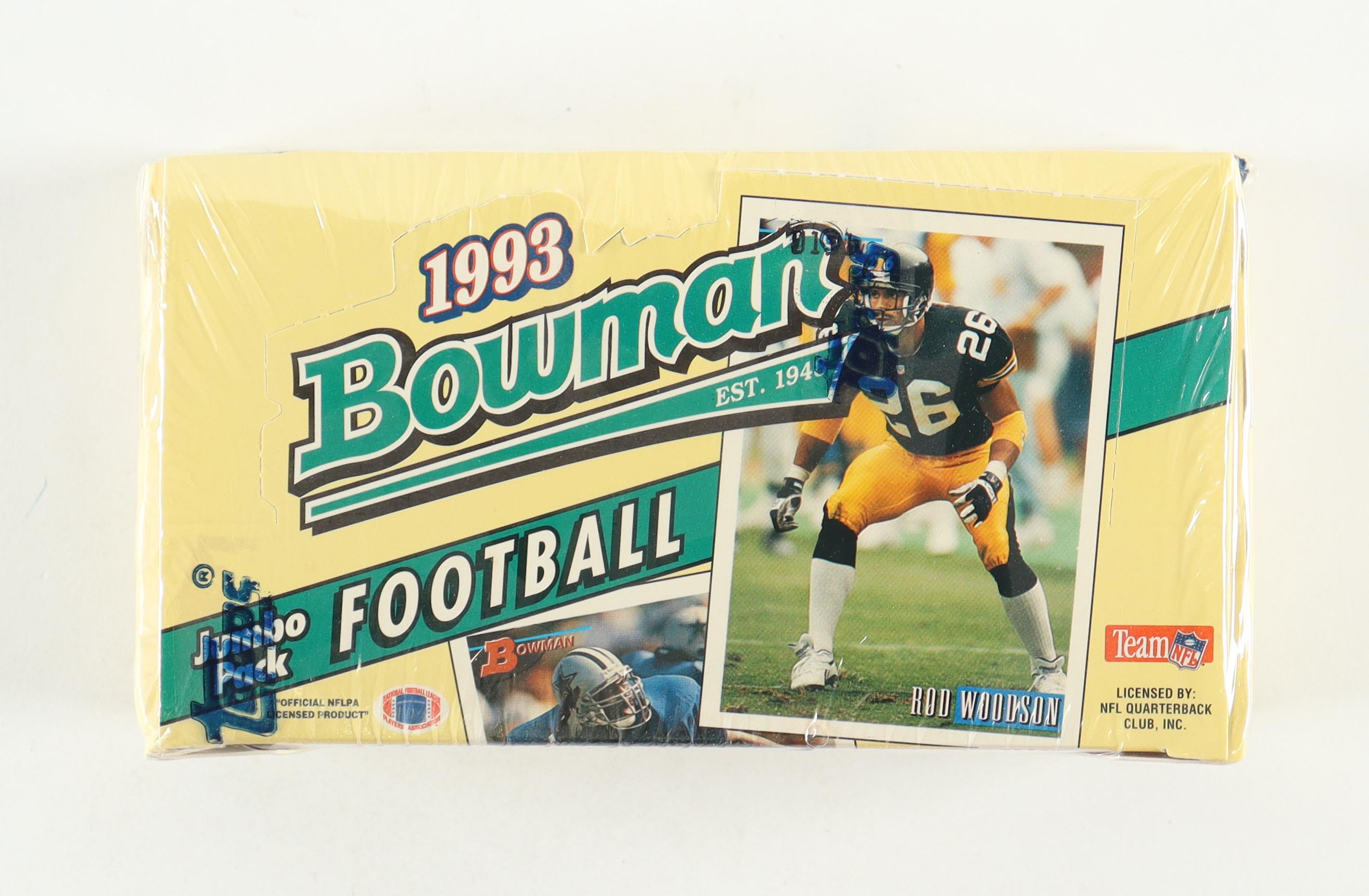 1993 Bowman Football Jumbo Box With (20) Packs | Pristine Auction