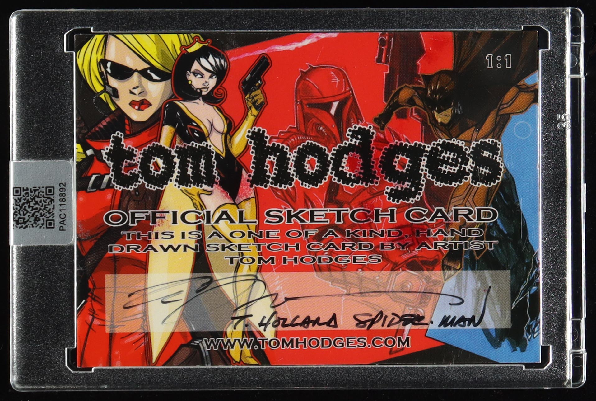 Spider-Man | Marvel Comics | Original Art Sketch Card by Tom Hodges (1/ ...