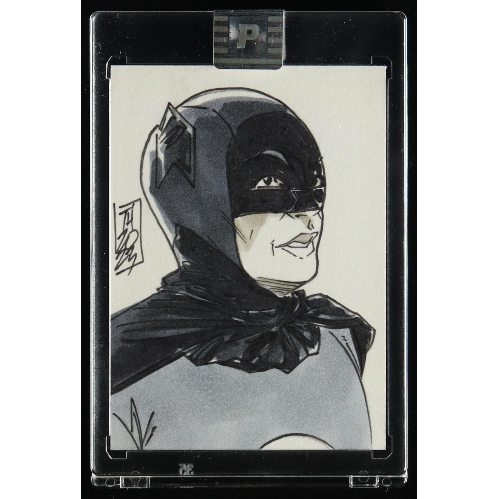 Batman | Adam West | Original Art Sketch Card by Tom Hodges (1/1 ...