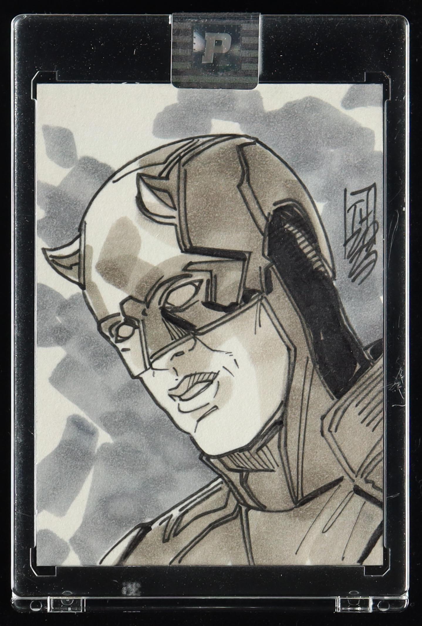 Daredevil | Marvel Comics | Original Art Sketch Card by Tom Hodges (1/1 ...