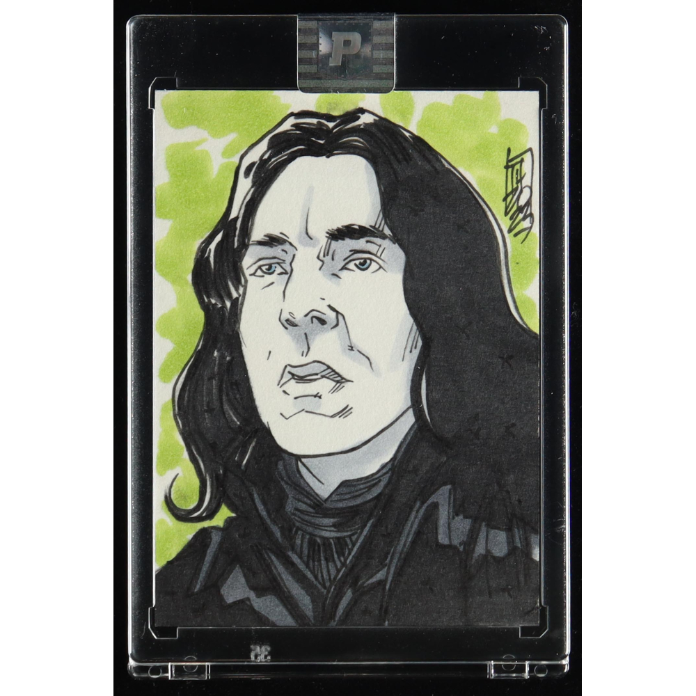 Severus Snape | Harry Potter | Original Art Sketch Card by Tom Hodges ...