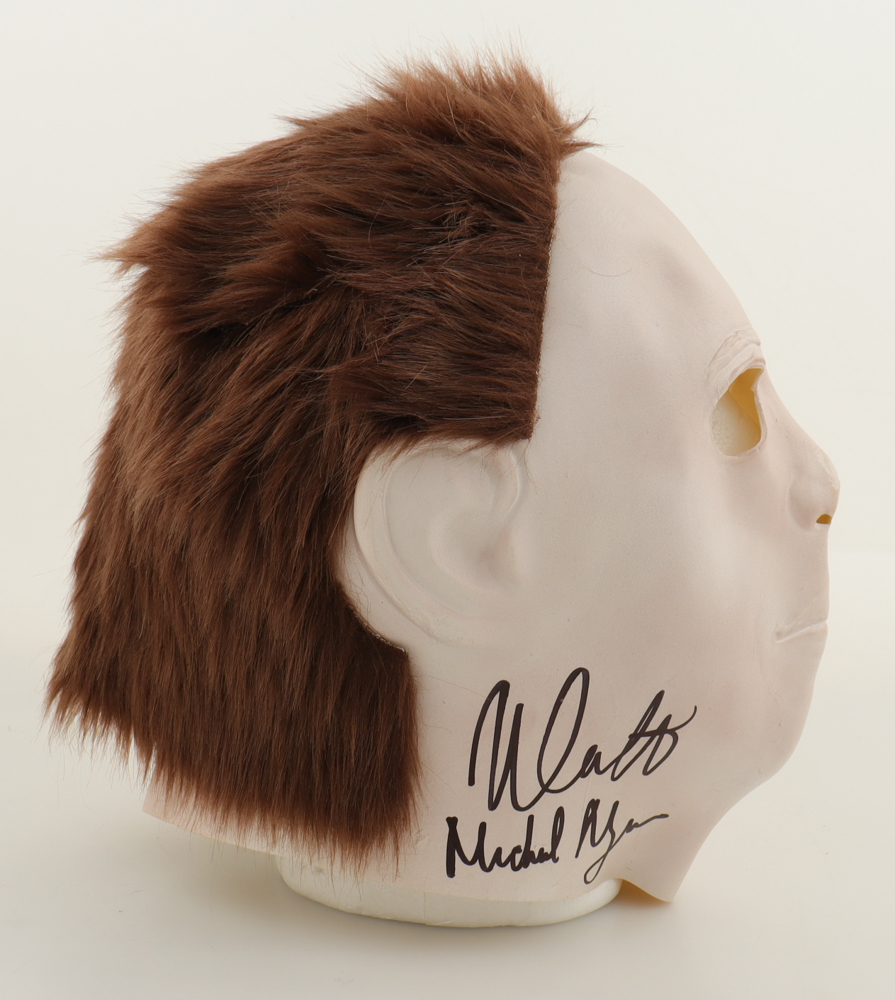 Nick Castle Signed "Halloween" Michael Myers Mask Inscribed "Michael ...