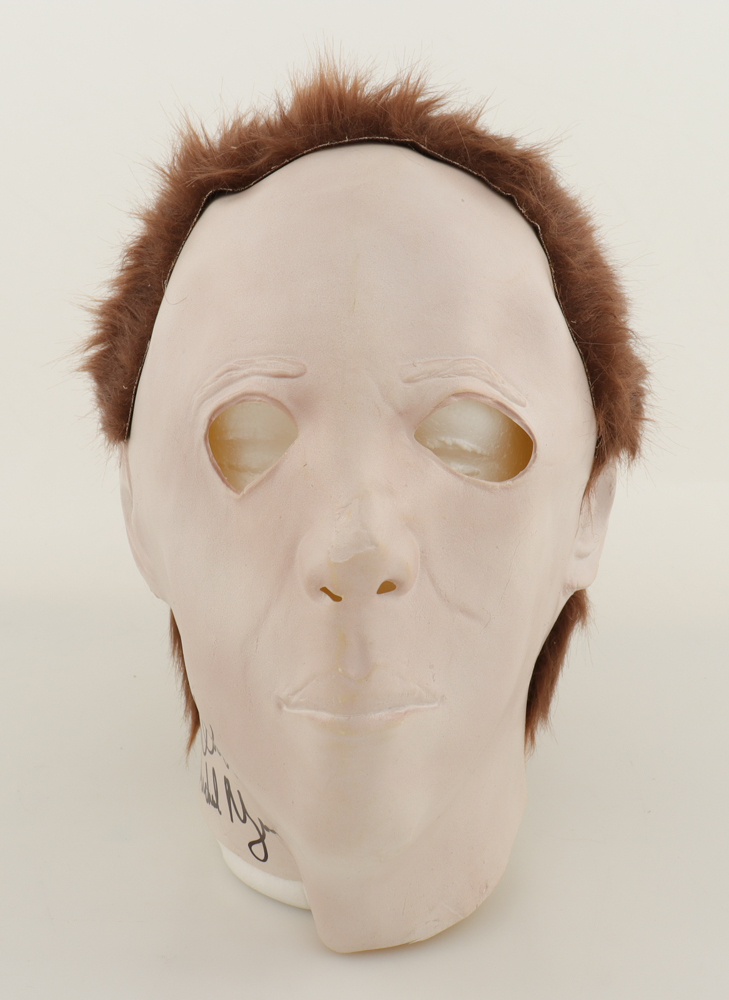 Nick Castle Signed "Halloween" Michael Myers Mask Inscribed "Michael ...