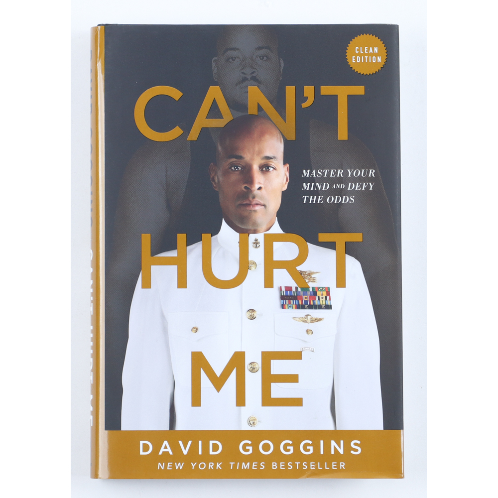 David Goggins Signed "Can't Hurt Me" Hard-Cover Book (JSA) | Pristine ...