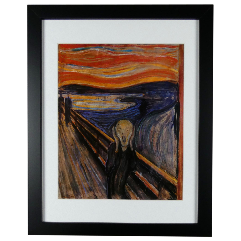 Edvard Munch "The Scream" Custom Framed Print | Pristine Auction