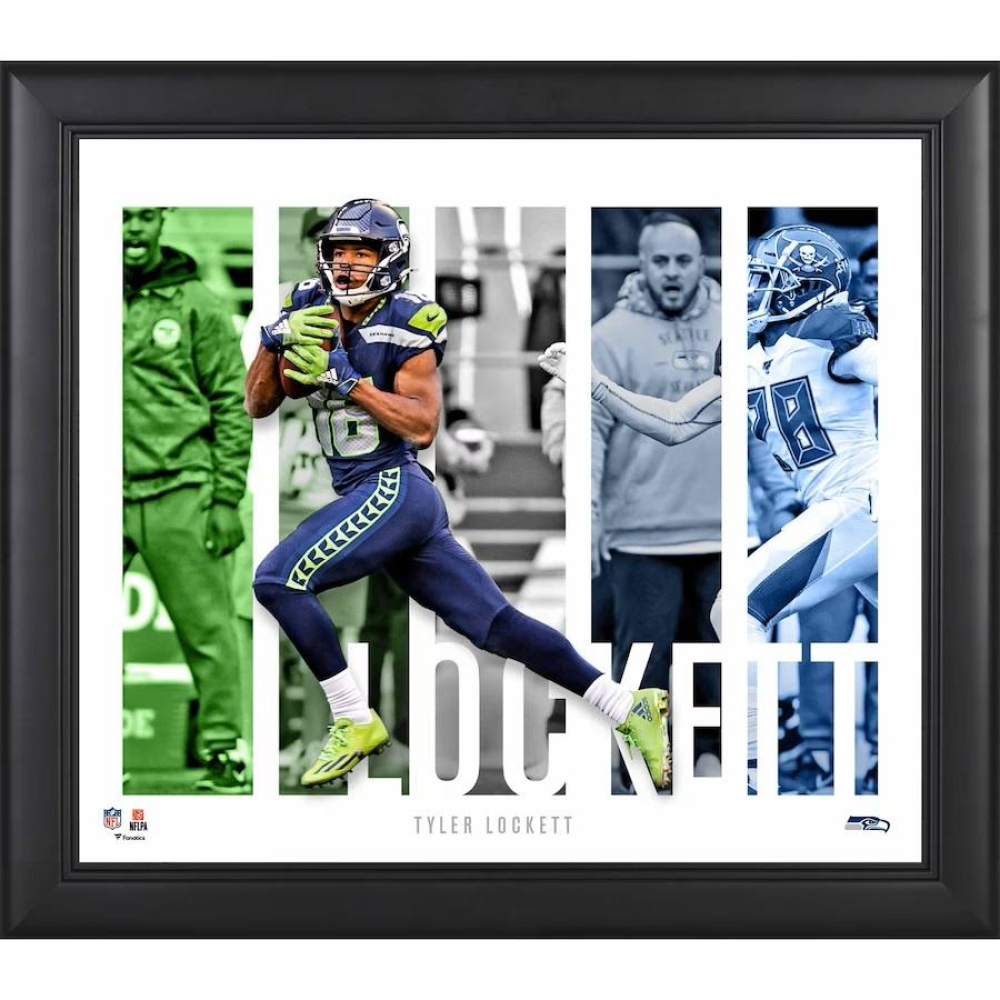 Tyler Lockett Seahawks Custom Framed Photo | Pristine Auction