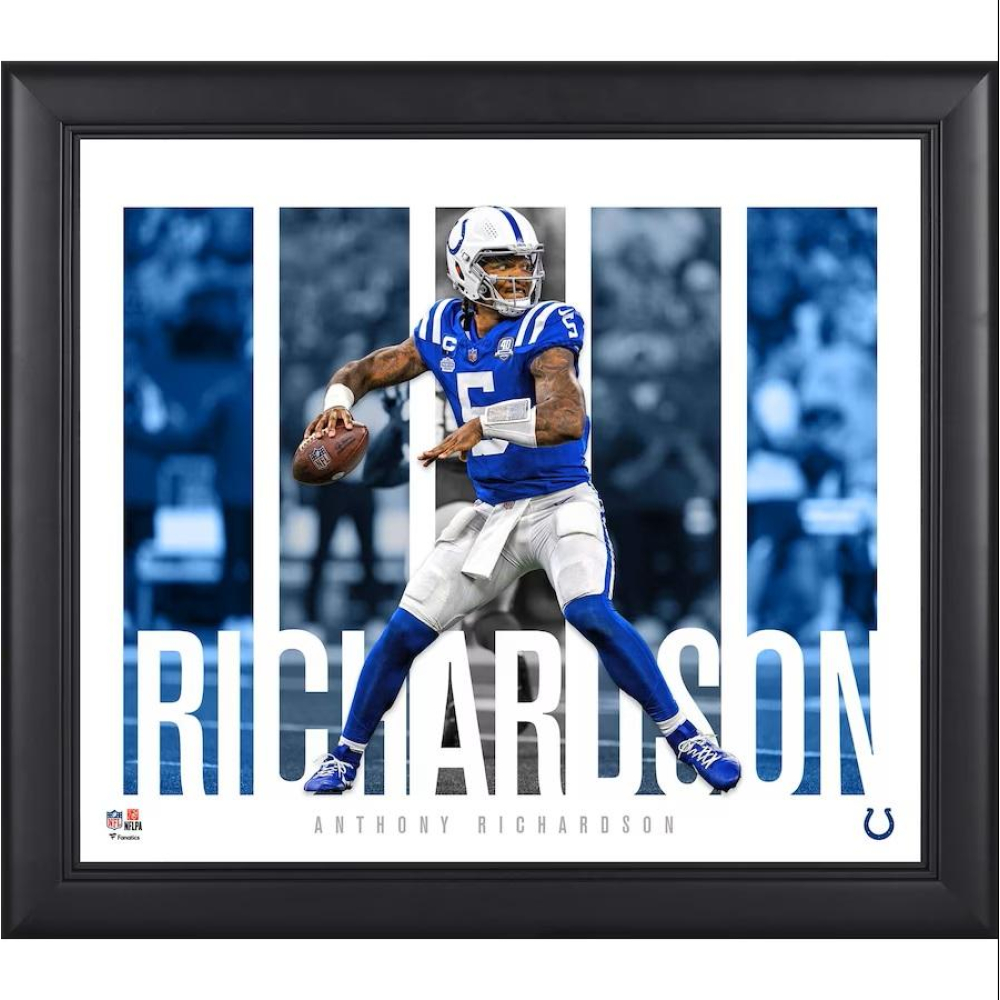 Anthony Richardson Colts Custom Framed Photo | Pristine Auction