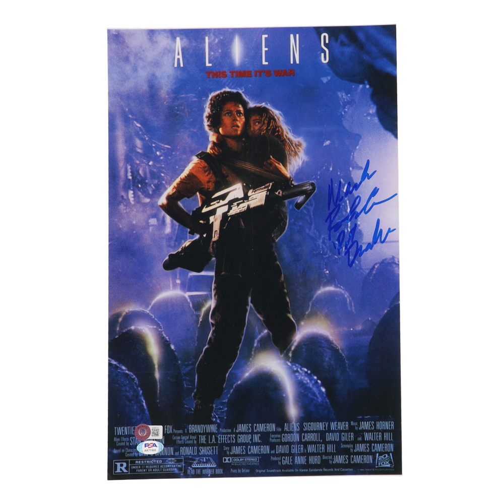 Mark Rolston Signed "Aliens" 11x17 Photo (Beckett) | Pristine Auction