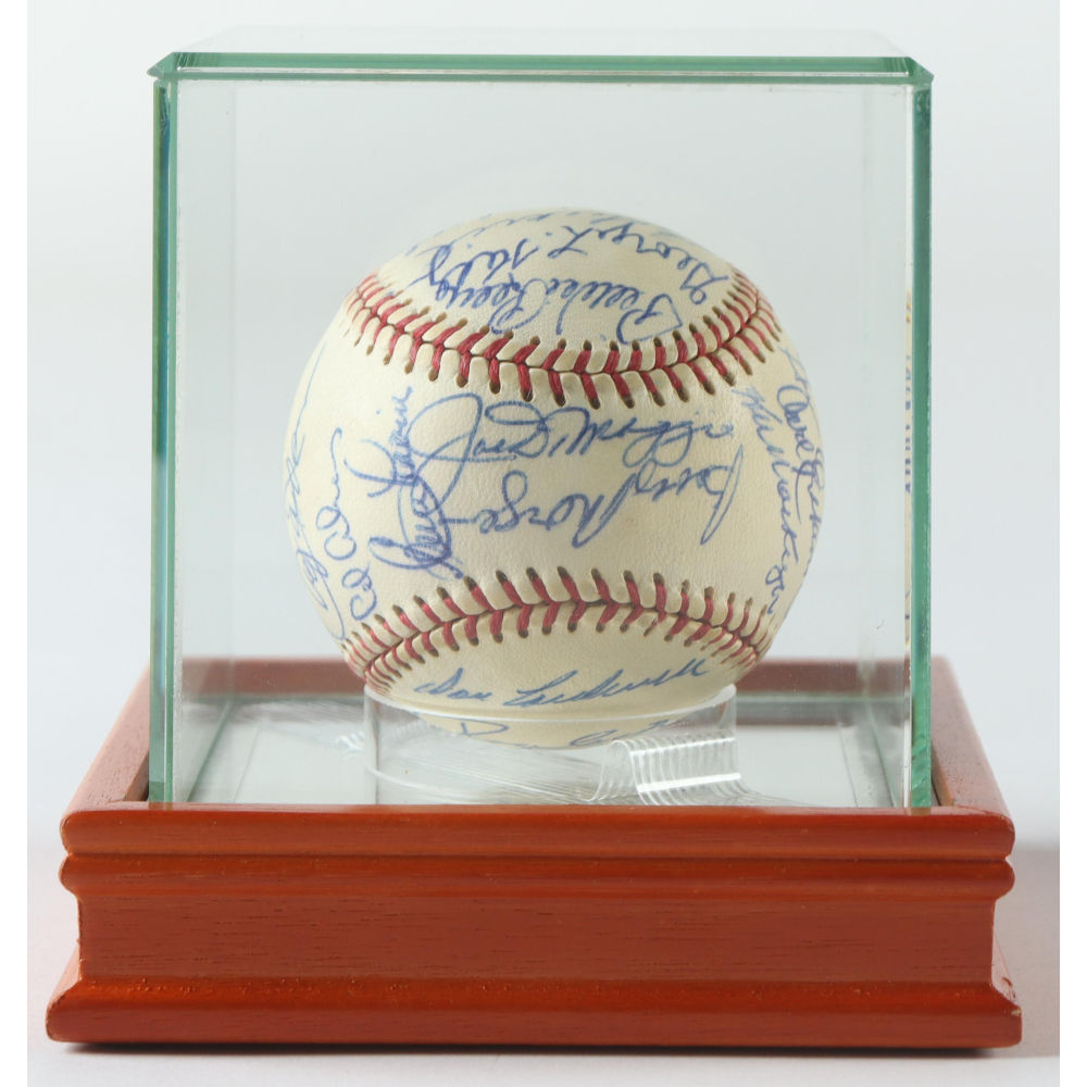 New York Baseball Stars ONL Baseball Signed by (27) with Joe Dimaggio ...