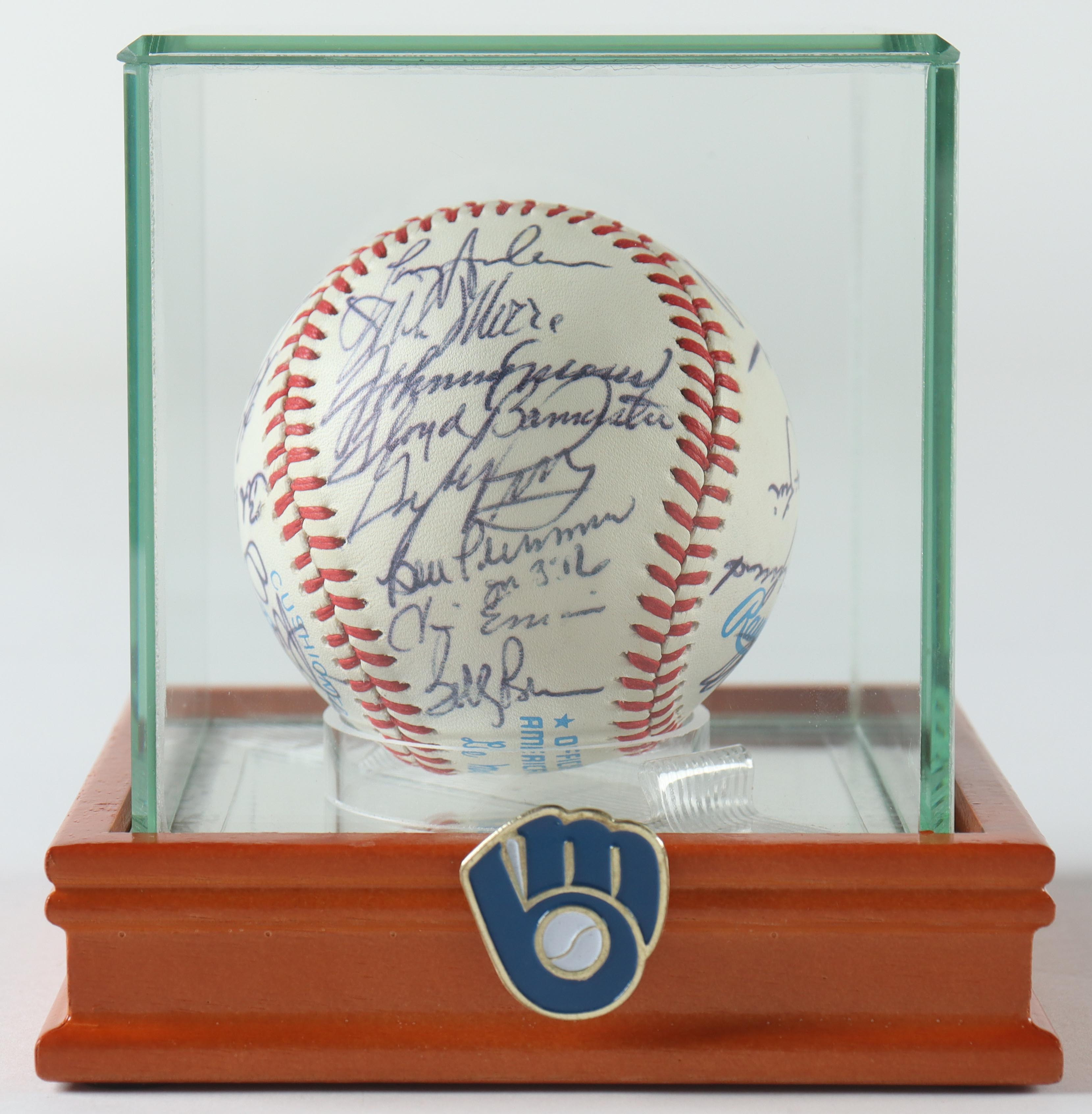 1982 Seattle Mariners OAL Baseball Team-Signed by (28) with Gaylord ...