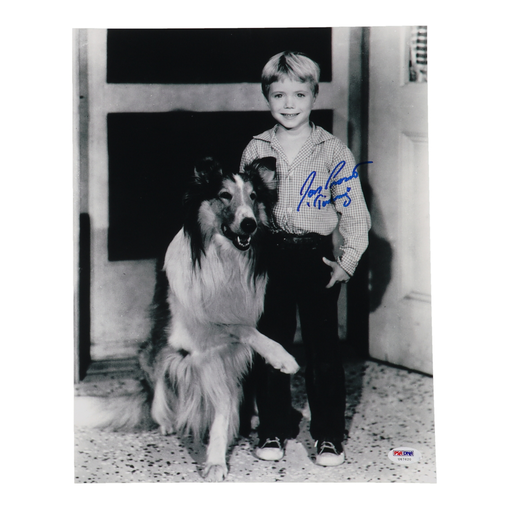 Jon Provost Signed "Lassie" 11x14 Photo Inscribed "Timmy" (PSA ...