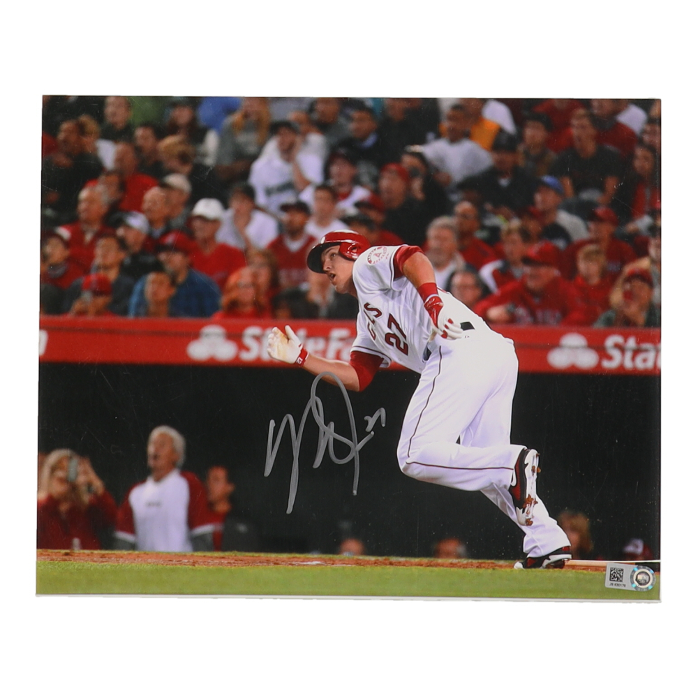 Mike Trout Signed Angels 8x10 photo (MLB) | Pristine Auction