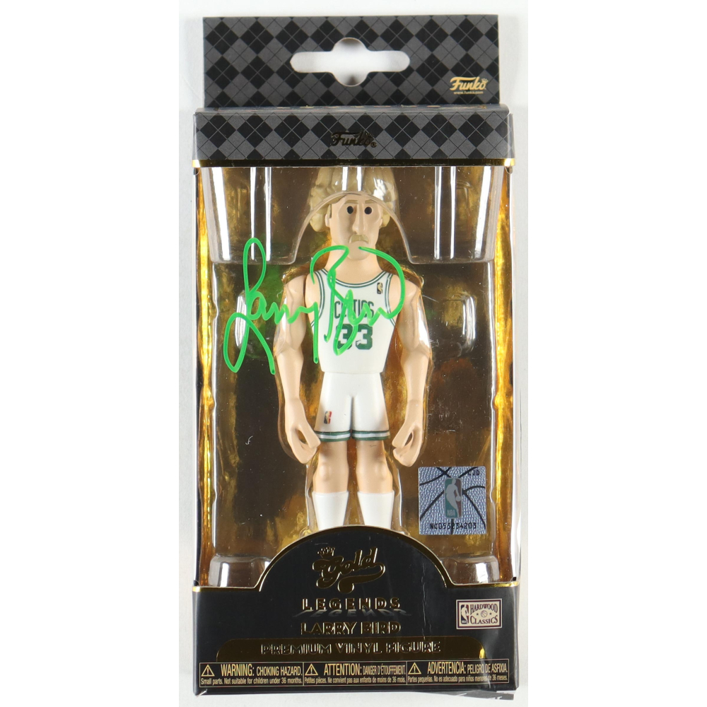 Larry Bird Signed Funko Gold Legends Premium Vinyl Figure (JSA ...
