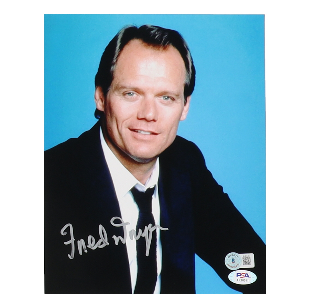 Fred Dryer Signed 8x10 Photo (Beckett) | Pristine Auction