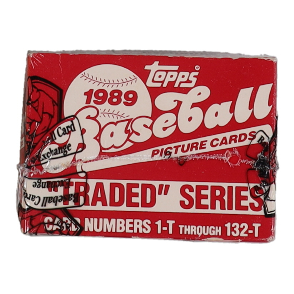 1989 Topps Traded Series Baseball Card Box of (132) Cards with #41T Ken ...