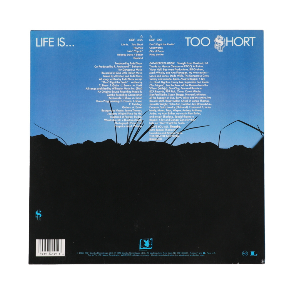 Too Short "Life Is...Too Short" Vinyl Record Album | Pristine Auction